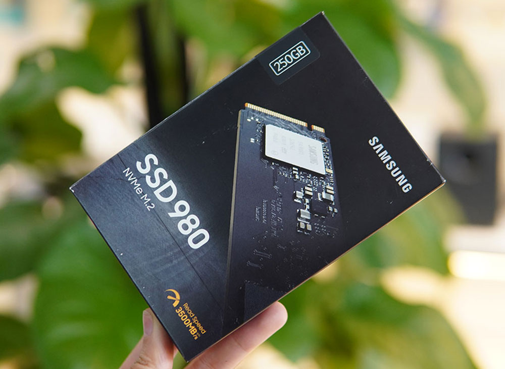 Ổ cứng SSD M2-PCIe 250GB Samsung 980 NVMe 2280 (MZ-V8V250BW)